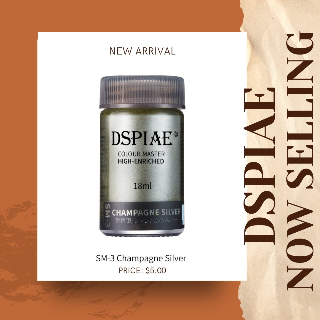 DSPIAE Super Metallic Colour - Shiroiokami HobbyTech